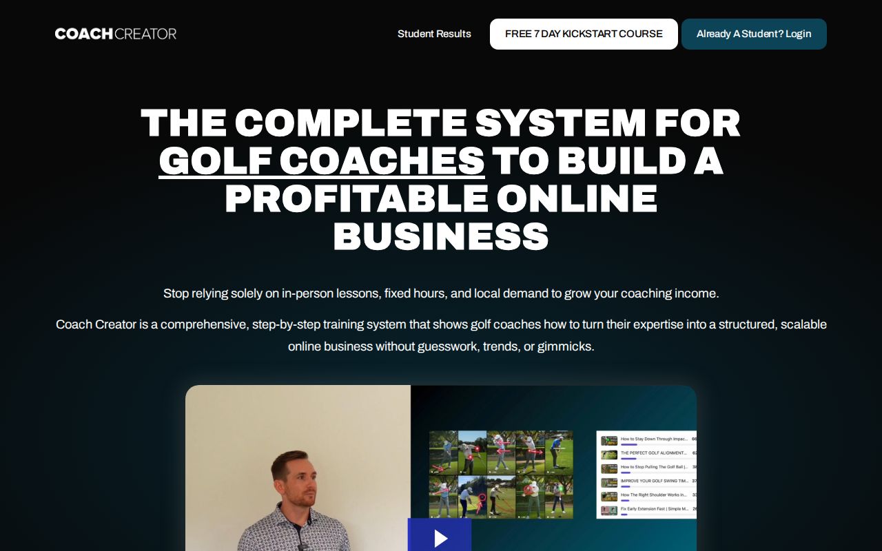 Coach Creator | Transform Your Coaching Business